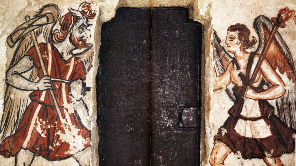 Charun and Vanth From the Tomb of the Anina Family - Zamora Guirair