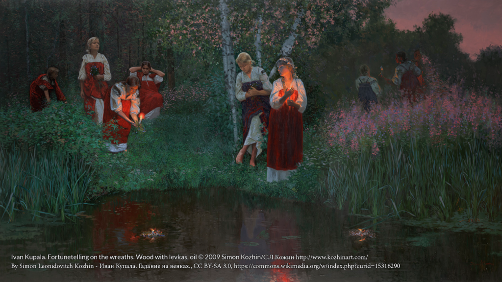 Slavic Traditions: The Garlands of Midsummer’s Eve – #FolkloreThursday