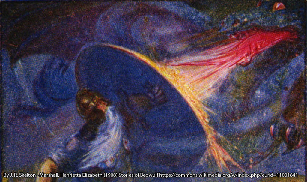 British Legends: Beowulf and the Great Flame Dragon – #FolkloreThursday