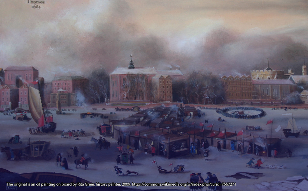 London Folklore: The Legendary Frost Fairs of the River Thames – # ...