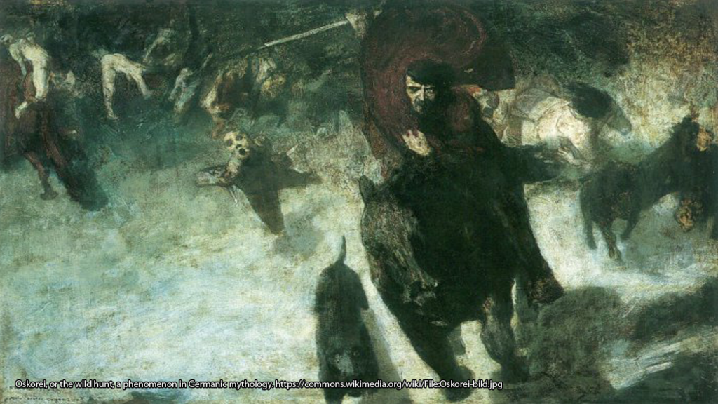 British Legends: Wild Edric, the Wild Hunt and the Bride from the ...